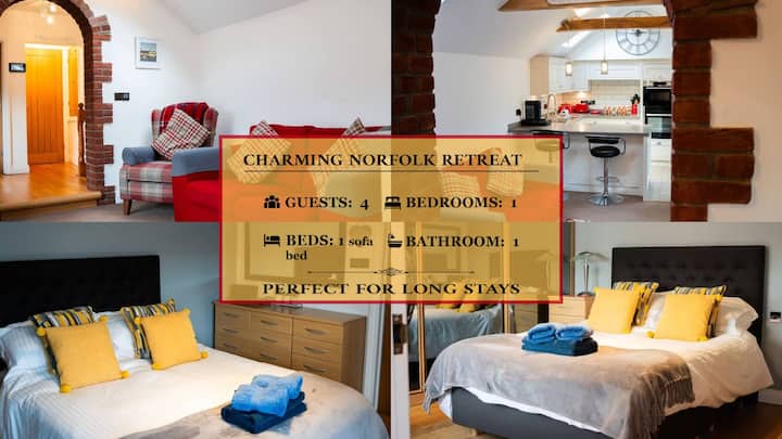 Elegant 1-bed Holt Apartment • Prime Spot - Holt