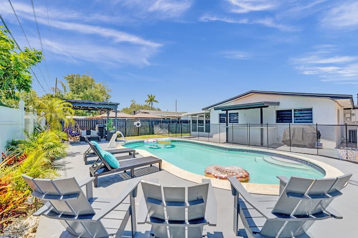 Family Oasis | Heated Pool | Hollywood - Pembroke Pines, FL