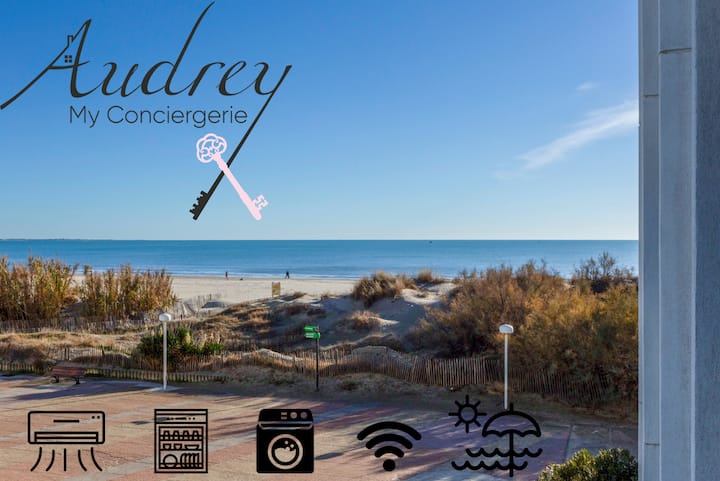 Charmant Appartement Avec Ascenseur Et Vue Mer - La Grande-Motte