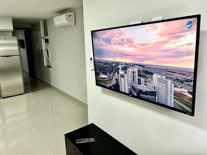 Apartamento 201-2 Quartos Ao Lado Parque Da Cidade - Brasília