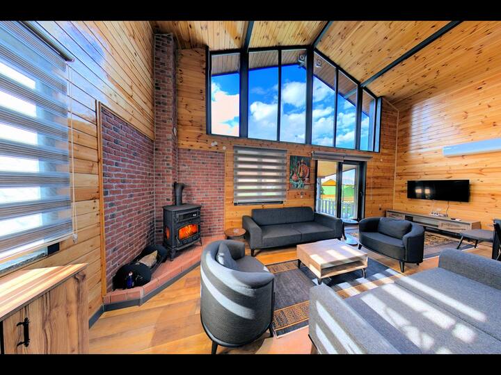 2-) Oscar 3+1 Sıcak Havuzlu Villa - Kocaeli