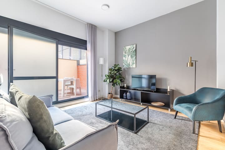 Cozy Studio Patio In Pacifico - Madrid