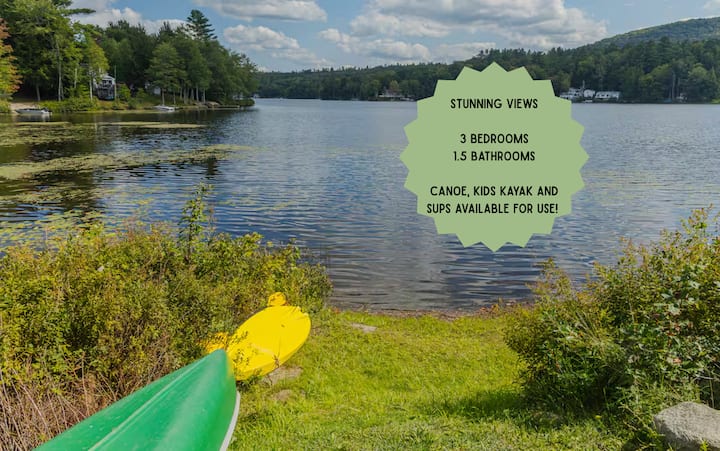 Lakeview | Family-friendly | Stargaze | Relax - Claremont, NH