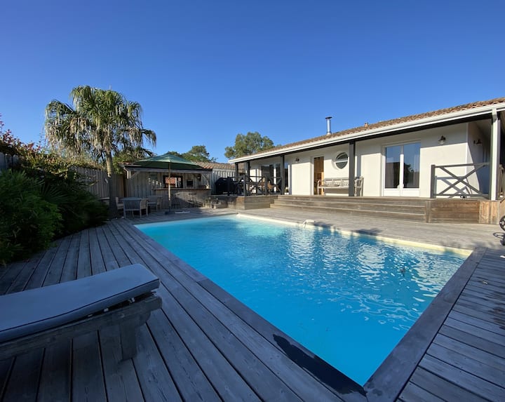 Maison Moderne Piscine Chauffée - La Teste-de-Buch