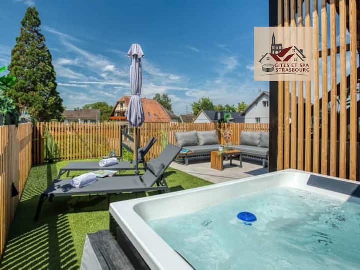 Séjour Détente • Spa Sauna • Strasbourg 15mn - Brumath