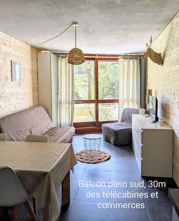 Studio, 30m Des Pistes, Balcon Plein Sud - Massif du Vercors