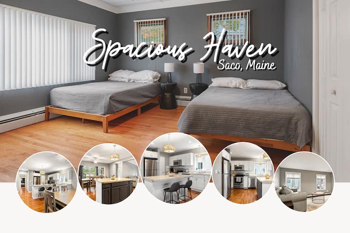 Central Saco Stay Comfort & Style For Your Getaway - Biddeford, ME