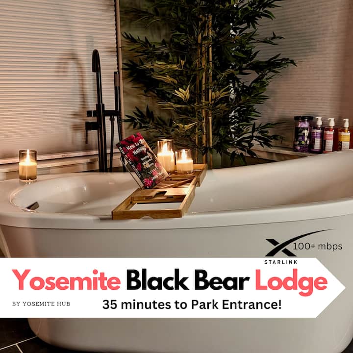 Black Bear Lodge | Secluded | Hot Tub | 3+ Acres - Yosemite National Park, CA