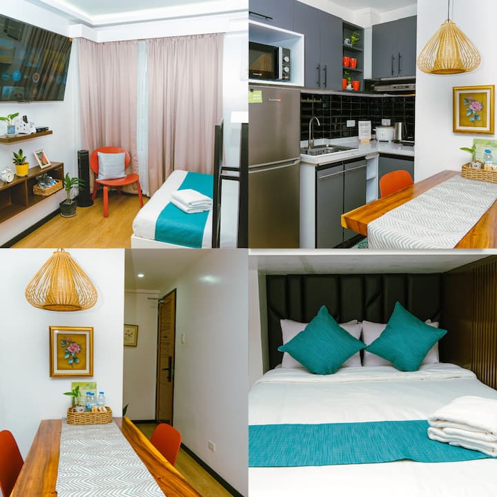 Studio Unit206 W/wi-fi, Netflix, Kitchen, Parking - Muntinlupa