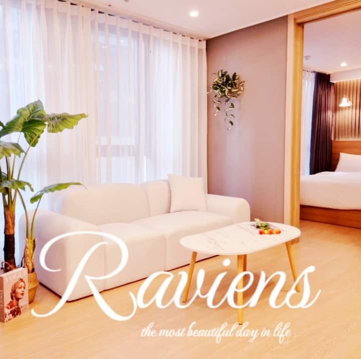 [라비앙즈_엘본점]#2인 4인 넓은 방거실분리형 트윈특가 #해변3분#역2분 #해운대시장 - Busan