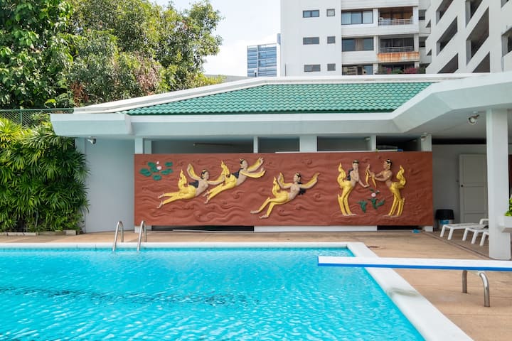 4 Bed /6ppl/, 5b, Thonglor Bts, Samitivej Hospital - Bangkok