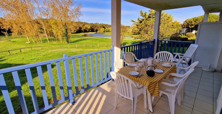 Appartement Grande Terrasse Sur Golf Accès Piscine - Talmont-Saint-Hilaire