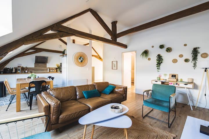 La Casa Dem, Spacieux Avec Parking Sécurisé - Reims