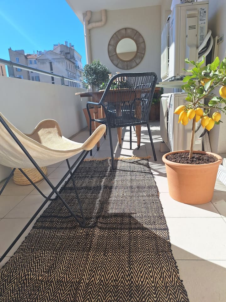 Ma Terrasse Au Pied Du Palais Long Champs - Vieux-Port de Marseille