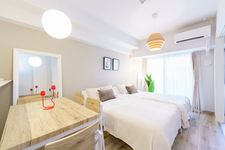8min Kanayama/15min Nagoya/6 Pers./neuf Luxe Apt - Nagoya