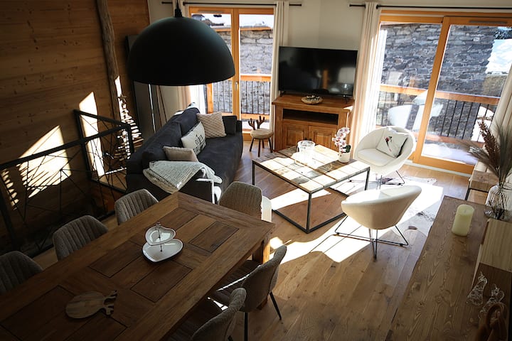 Village, Superbe Grange Rénovée 95m²- 3 Chambres - 프랑스