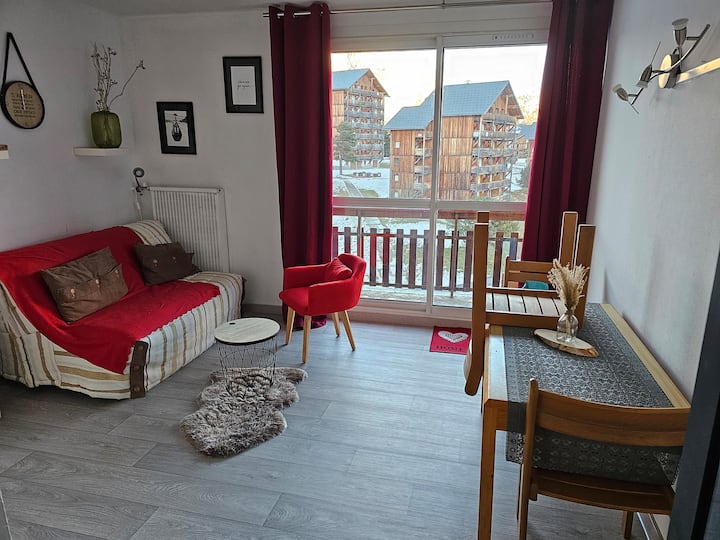 Appart 6 Pers Au Pied Des Pistes - Le Dévoluy