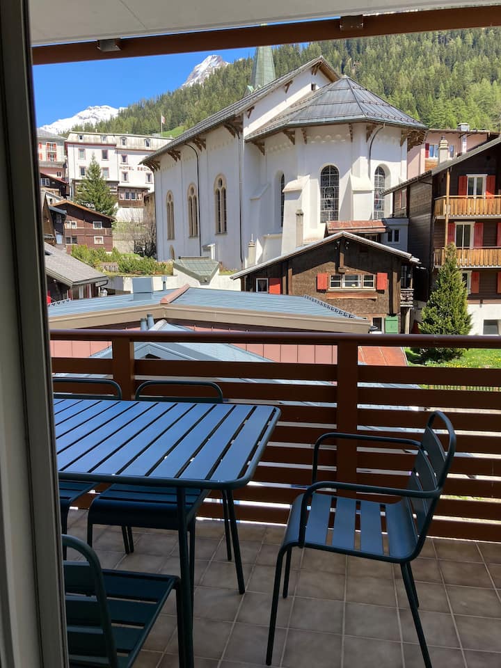 Spacious 3.5-room | Central Leukerbad • Balcony - Adelboden