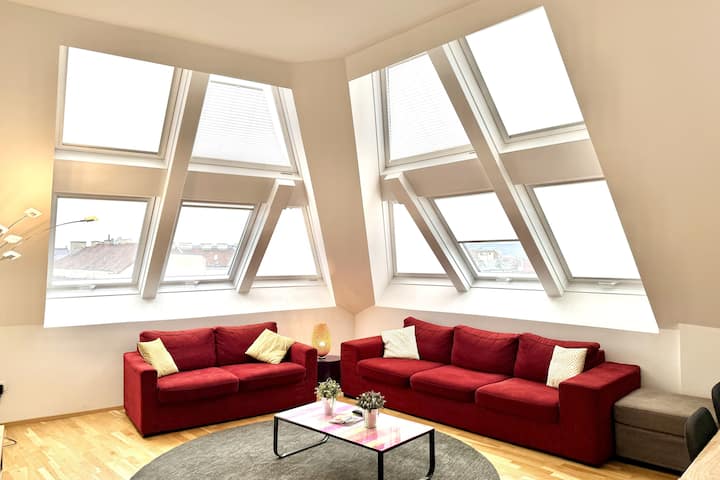 Spacious Penthouse In Favoriten - Dunaj