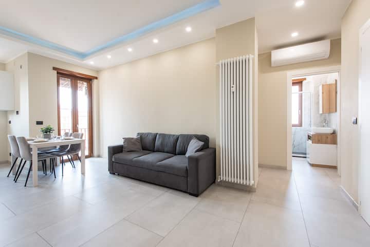 Modern Apartment Near Turin [Wi-fii + A/c] - Stresa