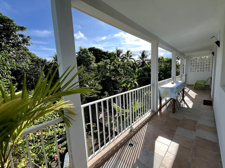 Forêt Tropicale / Proximité Mer / Climatisé - Guadeloupe