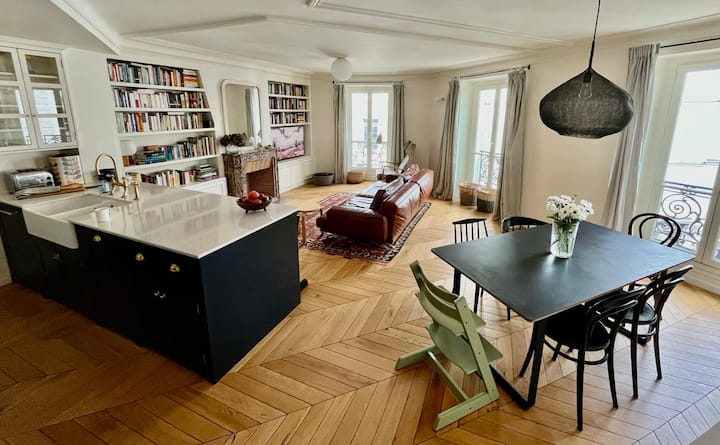 Maison Familiale Lumineuse Dans Le Marais - París
