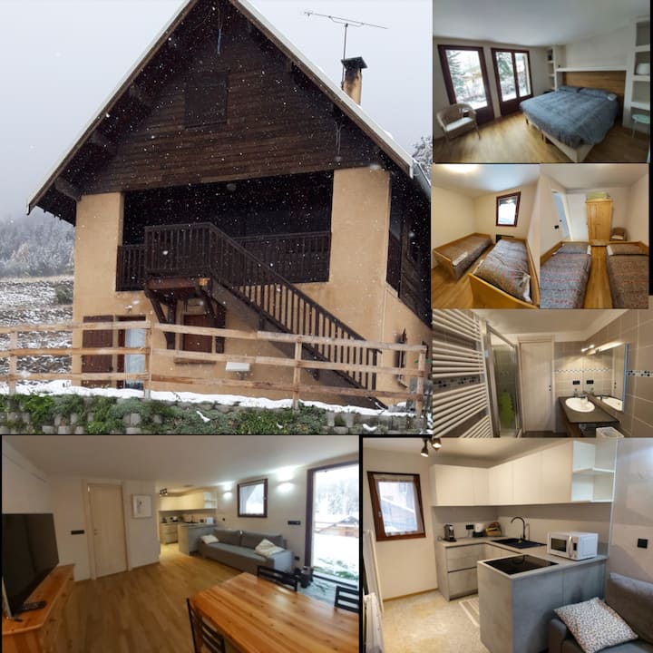 Le Pas Du Francou, Appartement Dans Chalet - Montgenèvre