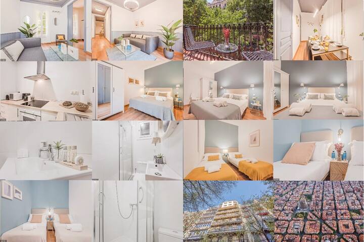 Roc Great 8 Bedrooms 4 Bathr. Groupflat L'eixample - Barcelona