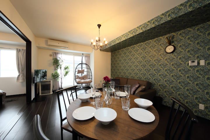 札幌駅・サッポロビール博物館近く 2br・最大8名　札幌駅から車で6分 - Sapporo