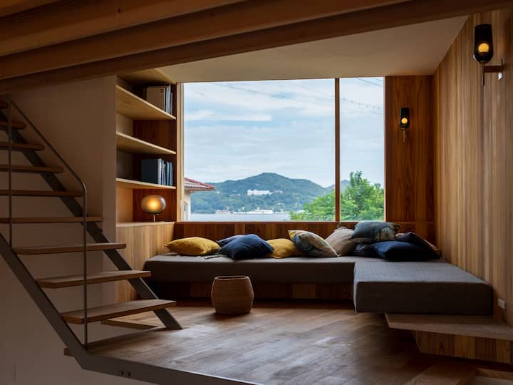 【瀬戸内隠れ家リゾートAmeri】極上の隠れ家でペットと過ごせる、くつろぎの空間。一棟貸し - Onomichi