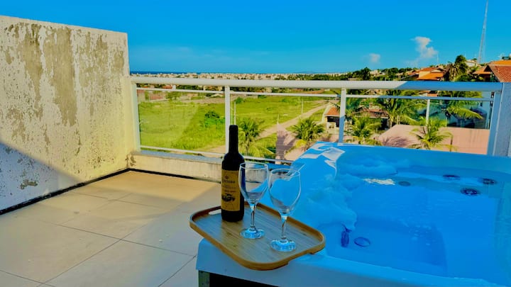 Beach Townhouses Iv 01 - Tríplex C/jacuzzi - Pdd - Aquiraz