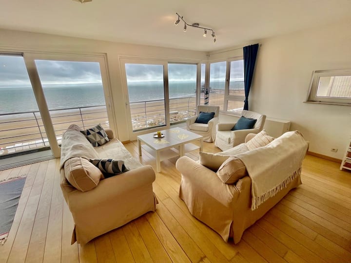 3br Zeedijk Apartment Ocean View - Blankenberge