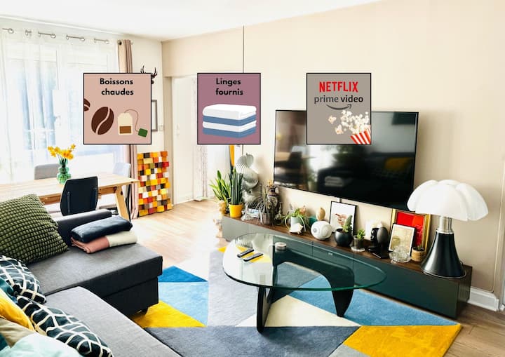 Proche Paris, Confort & Style - Nanterre