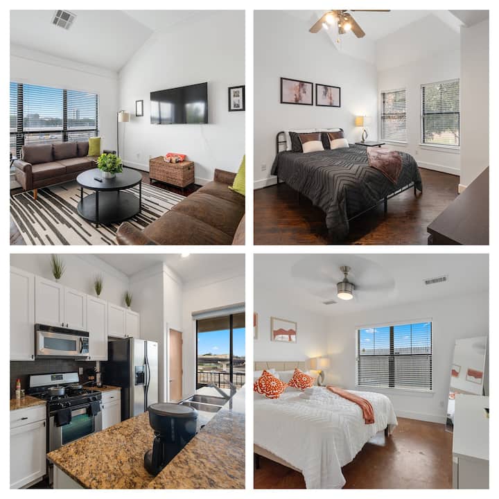 Skyline Views| 2br Gated Townhome | 3 Min Downtown - Houston