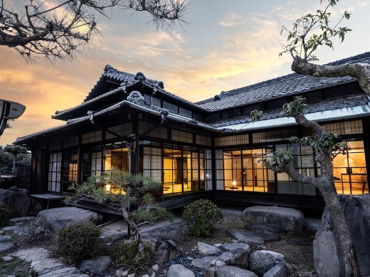 日本家屋/１日一組限定/１棟貸/オリーブ公園、ビーチすぐ/バス停近/最大７名/無料駐車場/島旅 - 小豆郡