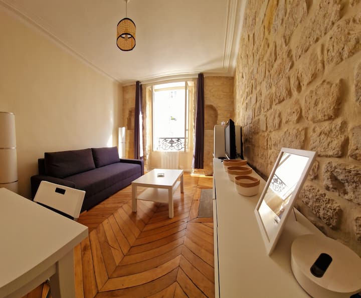 Appartement Parisien Quartier Vivant Et Central - París