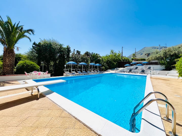 Villa Giada - Villa Con 4 Camere E Piscina - Cinisi
