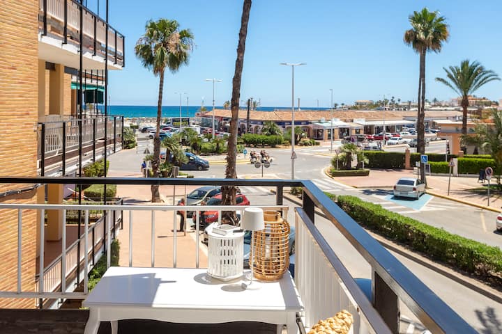 Luxe 6 Pers. App Plage Avec Vue Sur La Mer Arenal - Xàbia