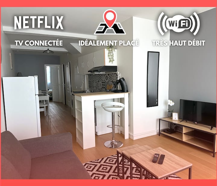 ღ Hubble • Au Cœur De Saintes, Spacieux & Wifi - Saintes