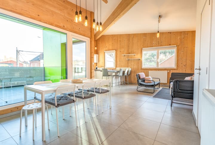 Superbe Grand Gîte Appartement Avec Jacuzzi - Namur