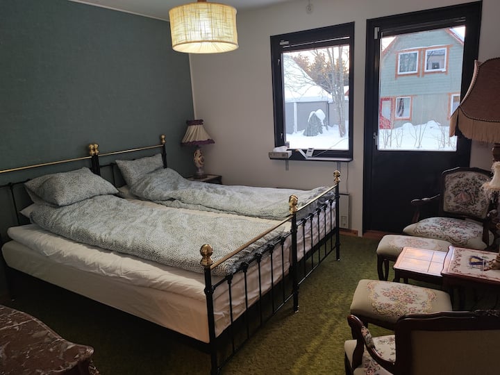 Retro Room In A Swedish Traditional House - Luleå