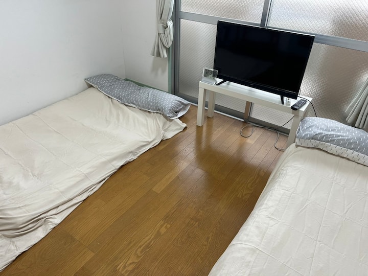 Room 402　Vacation Rental Rooms With Wi-fi - 후쿠오카시