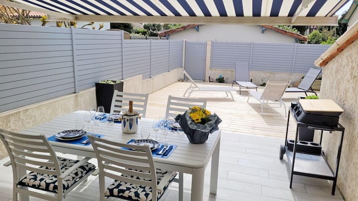 Villa 2 Chambres Proche De La Plage Du Platin - Saint-Palais-sur-Mer