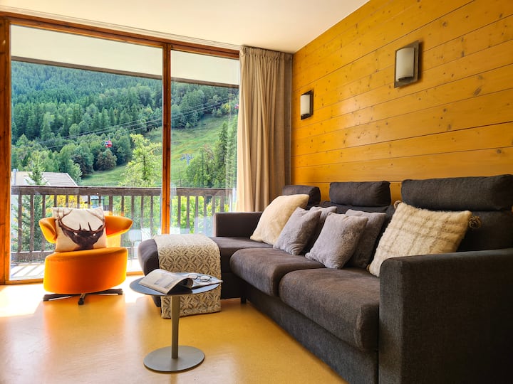 Le Coolidge-pied Des Pistes-balcon-parking - Chantemerle