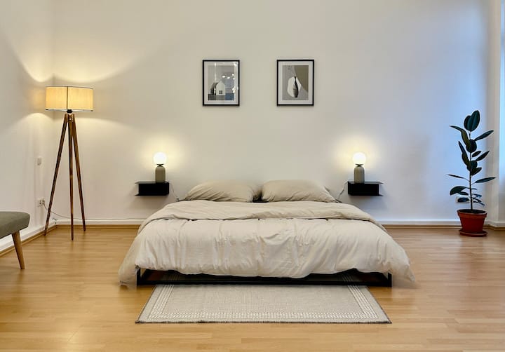Design Appartement – Schöner Altbau | Rmcc & Hbf - Wiesbaden