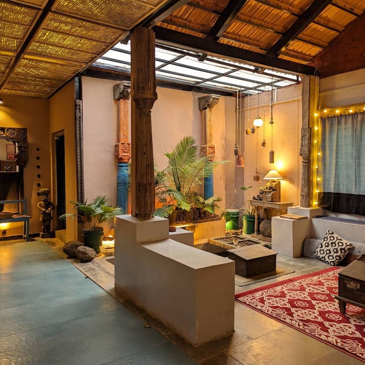 Adiem Kaanan- 6 Acre Farmstay For 4 Adults - Nashik