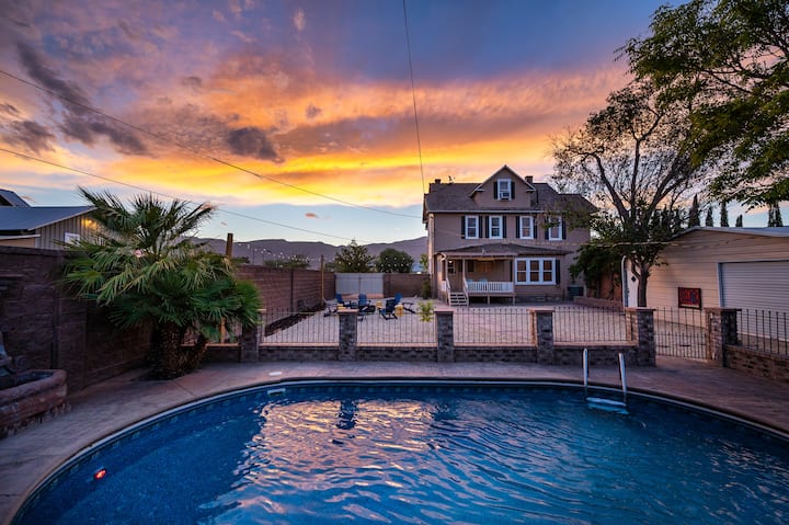 Pool+game Room+spacious Kings+16 Mi To White Sands - Alamogordo, NM