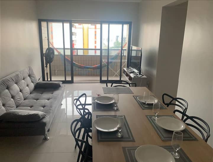 Confortável E Moderno 3quartos  Para Até 8 Pessoas - Maceió