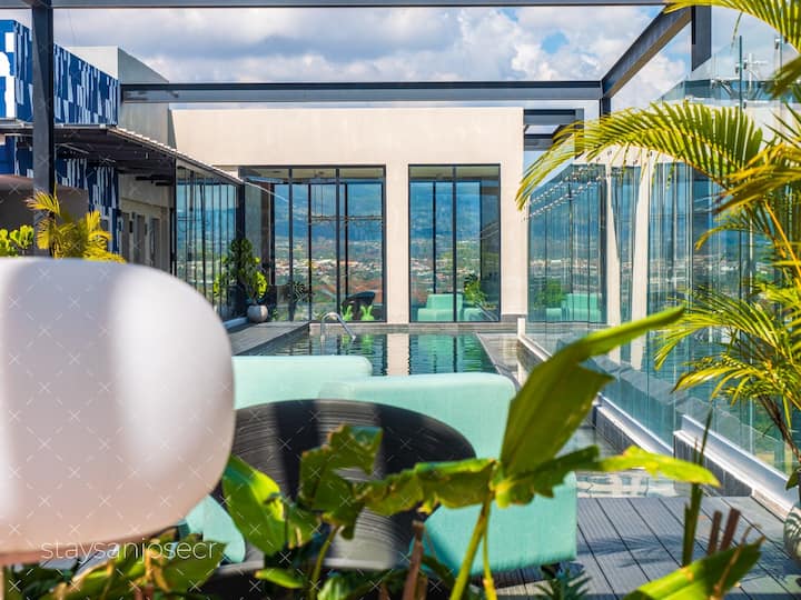 Apartment In Sky Garden San José - Costa Rica