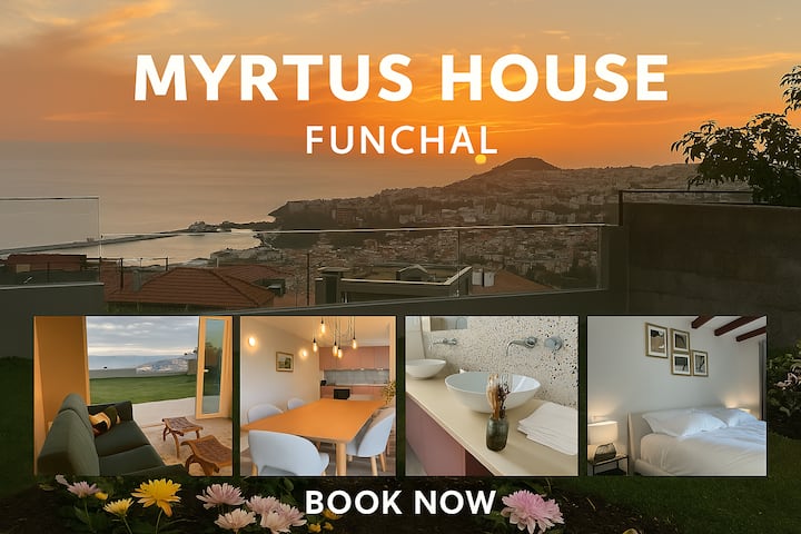 Myrtus - Maison Avec Vue Sur La Mer Et Jardin - Madera